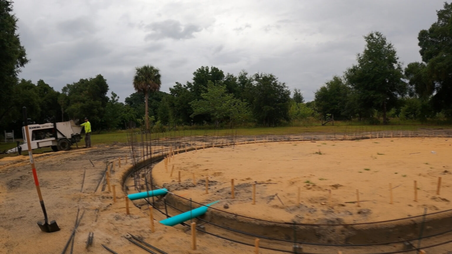 Tuesday June 11, 2024 Prep for first Concrete – Thinshell Construction Blog